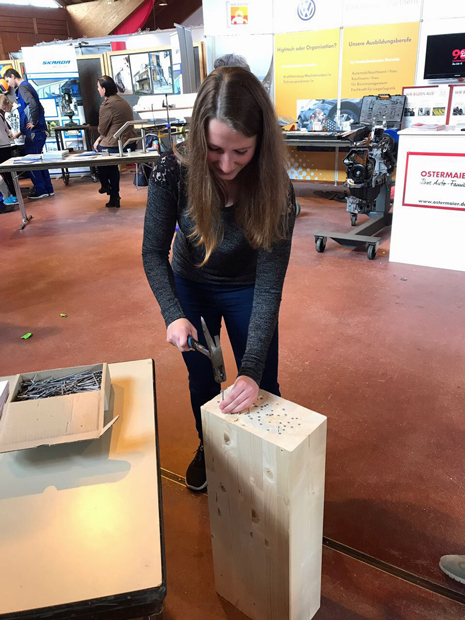 Erfolgreiche Berufeschau in Vilsbiburg - Zimmerer-Innung Landshut